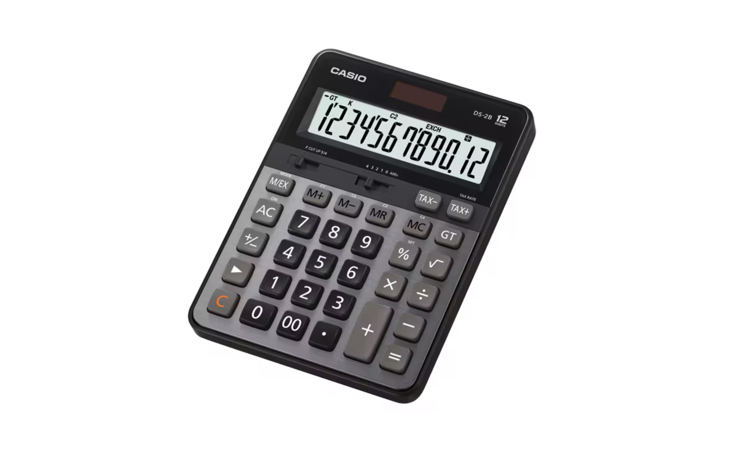 CASIO [DS-2B] 桌面計數機 12-digit Desktop Calculator – 忠誠公司 Sincere Company